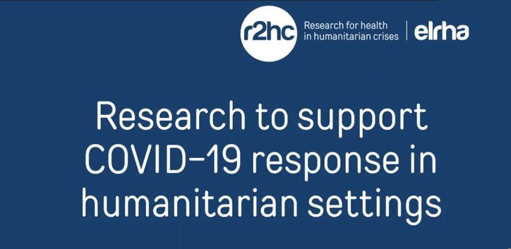 Elrha’s Funding Call for Research Proposals to Support the COVID-19 ...